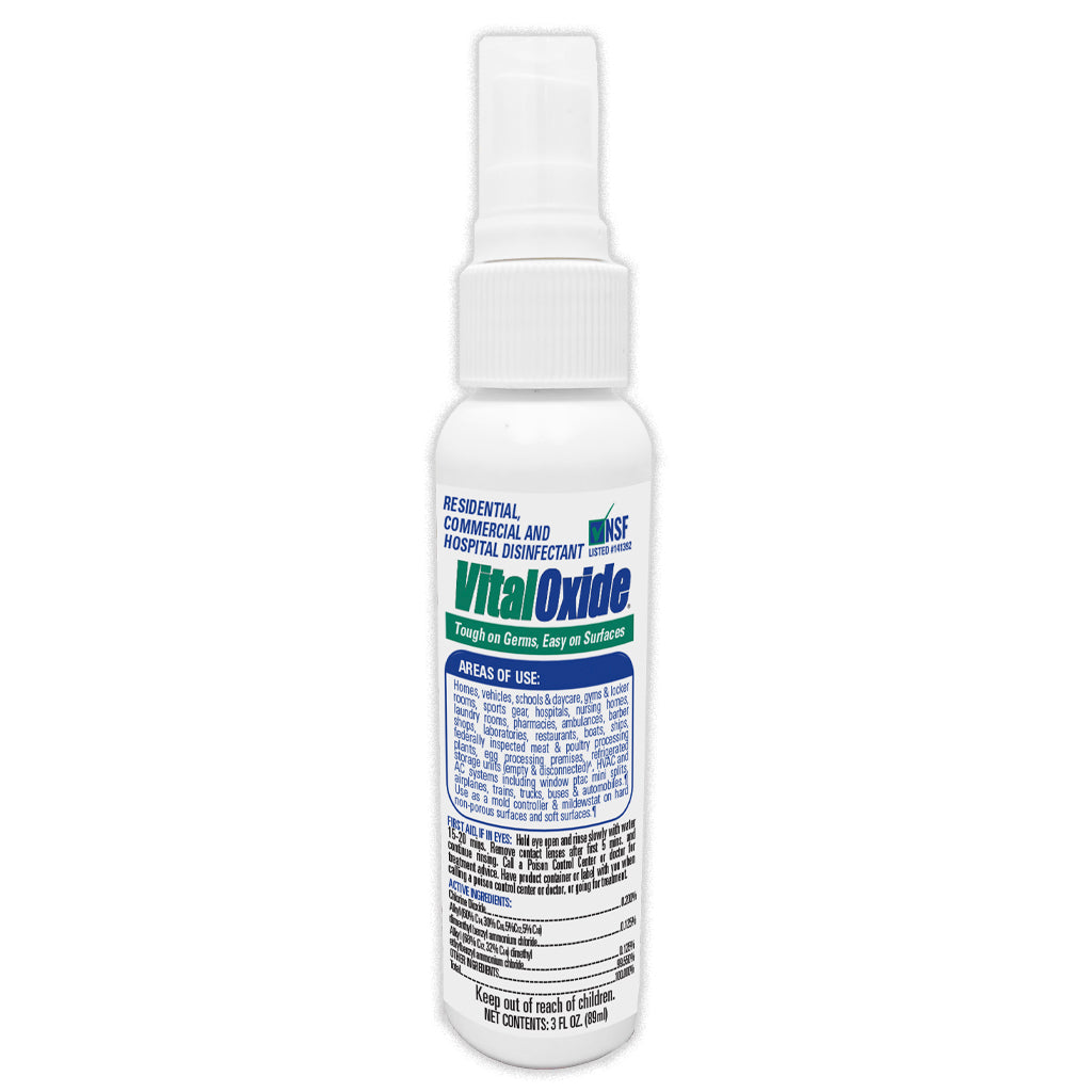 Vital Oxide 3 oz. Disinfectant Spray & Odor Remover | Made in USA ...